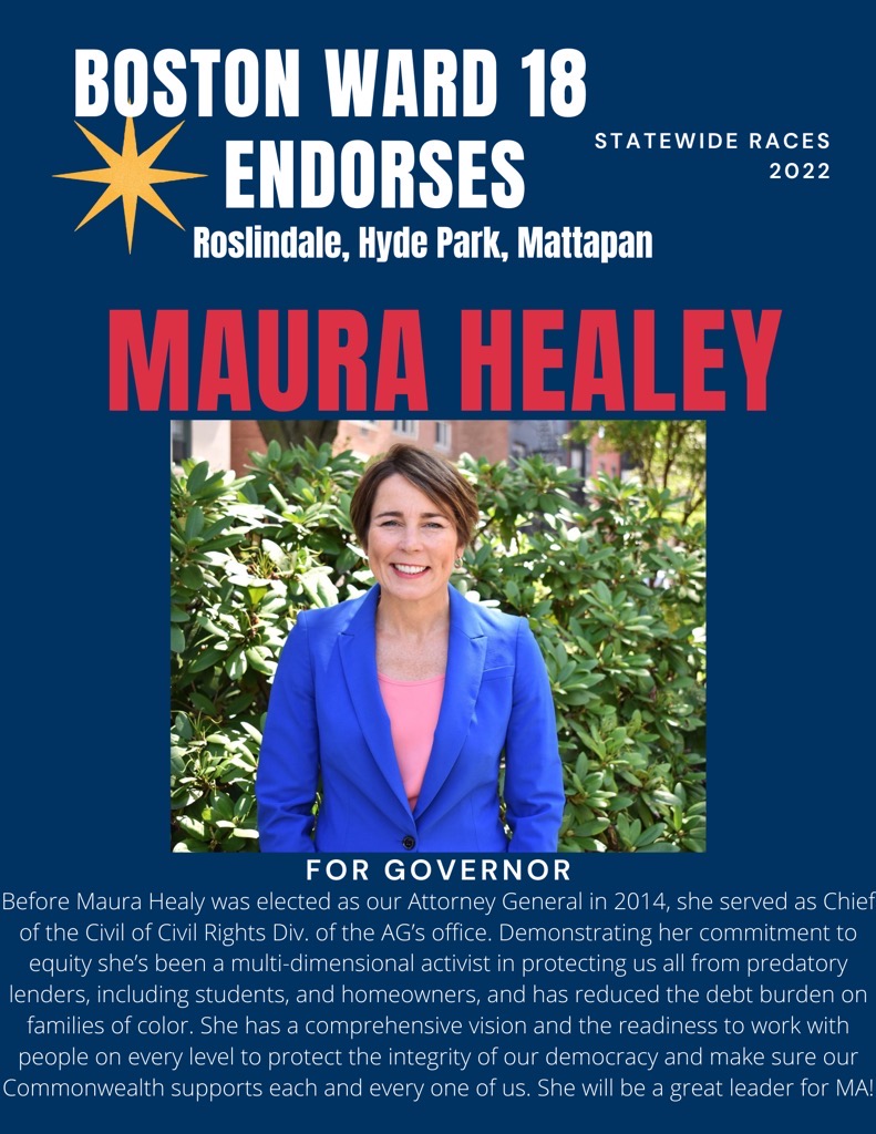 Endorsements – Ward 18 Democratic Committee